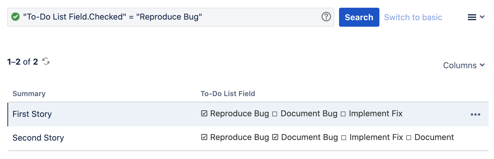 Prime To-Do List JQL Queries